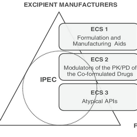 Interplay Between A Proposed Excipient Classification System Ecs And