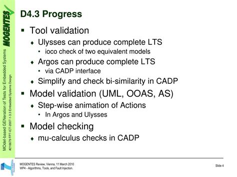 Ppt Wp4 Algorithms Tools And Fault Injection Powerpoint Presentation