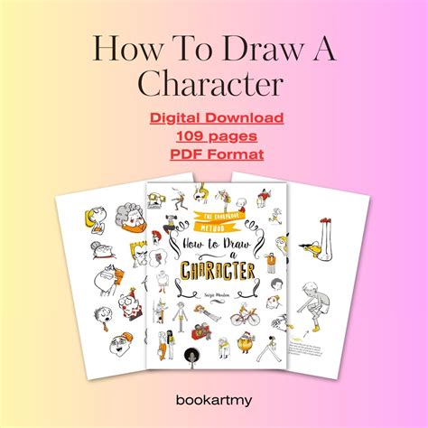Character Drawing Tutorial The Foolproof Method Pdf Book Etsy