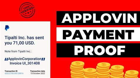 Applovin Self Click Payment Proof Applovin Self Click Trick 2022