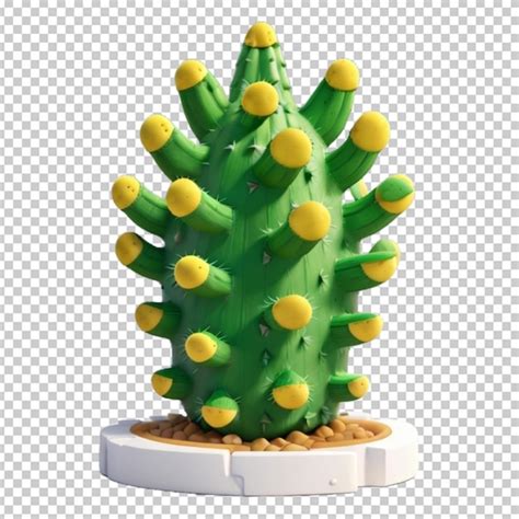 Premium Psd Cute Cactus Plant Png
