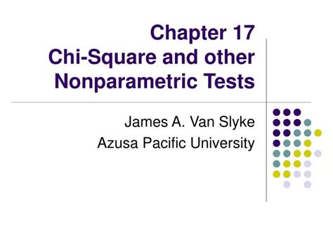 PPT Chapter Chi Square And Other Nonparametric Tests PowerPoint Presentation ID