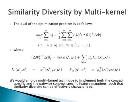 Ppt Multi Kernel Multi Label Learning With Max Margin Concept Network