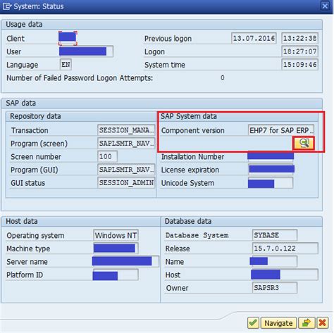 How To Find Component Version In SAP SAP Basis Genie