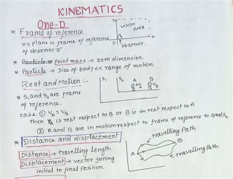 Free Physics Notes Kinematics Free Physics Notes Kinematics