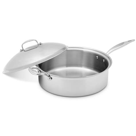 Heritage Steel 8 Quart Stock Pot With Lid Because You Cook
