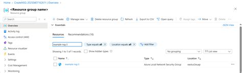 Create Network Security Groups Network Security Rules Default Network Access Policies On Azure