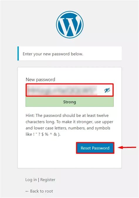 WordPress Password Reset OTP Verification SMS Email