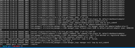 crash caused by removing adapter · issue 305 · emqx neuron · github