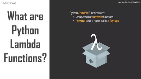 What Is Python Lambda Function Python Tutorial Edureka Pdf