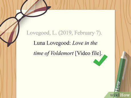 Easy Ways To Cite TED Talks In APA WikiHow Life