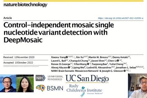New Computer Program ‘learns To Identify Mosaic Mutations That Cause