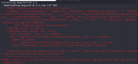 Pip3 Install R Requirements Error · Issue 70 · Epinnatplmap · Github