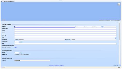 Address Editor Ghost Autocab Help