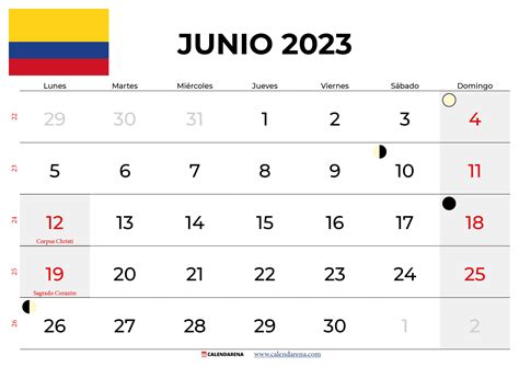 Calendario De Junio Y Julio De 2013 Para Imprimir