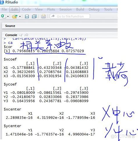 r语言相关分析 r语言典型相关分析案例 kcoufee的技术博客 51cto博客