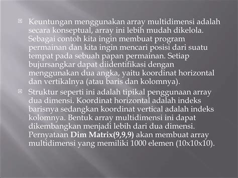 Materi Kuliah Algoritma Pemrograman Lanjutan Ppt