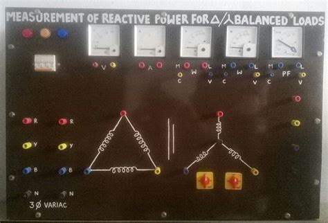 Measurement Of 3 Phase Reactive Power With Single Phase Wattmeter At