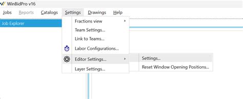 Enable Beta Features WinBidPro Docs