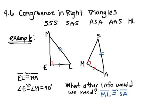 Triangle Congruence Theorem Hl At Gary Poole Blog
