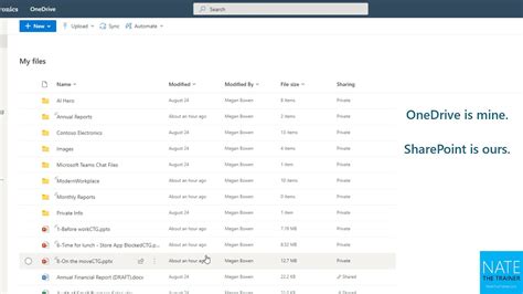 Organize Copy And Move Files In Onedrive For Business 4 34 Youtube