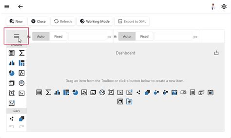 Create View And Modify Dashboards In An Aspnet Core Blazor Application Xaf Cross Platform