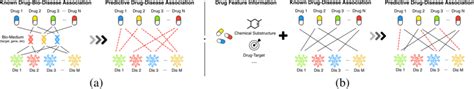 Two Types Of Drug Disease Association Prediction Methods A Infer