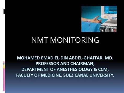 Nmt Monitoring2011 Dr Emad Pdf