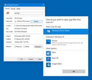 Set Or Change File Associations Extensions In Windows