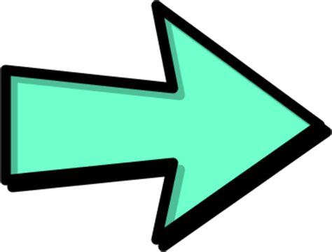 Colorful Clipart Arrow Arrow Pointing Right Clipart 600x457 Png