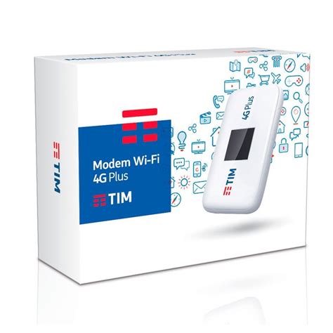 MODEM INTERNET WiFi 4G PLUS LTE TIM Stand Alone