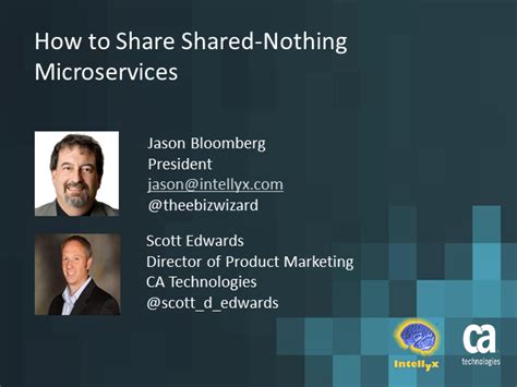 Webinar Playback Microservices Virtualization How To Share Shared Nothing Microservices