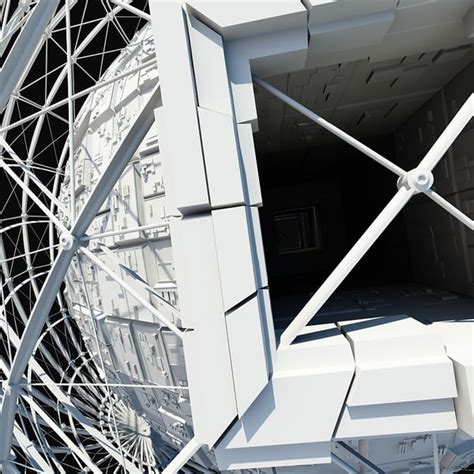 3d Space Station Model