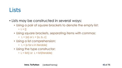Ppt Introduction About Python By Janbask Training Powerpoint
