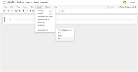 Jupyter Notebookでanaconda仮想環境を利用 Jupyternotebook Qiita