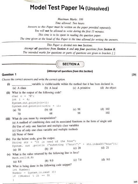 Paper Model Pdf Class Computer Programming Parameter Computer