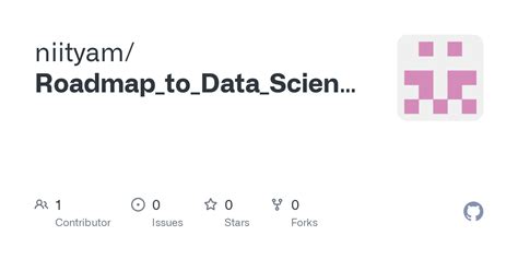 GitHub Niityam Roadmap To Data Scientist