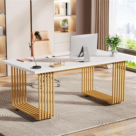 Tribesigns Computer Desk 180 X 80 X 78 Cm Modern Botswana Ubuy