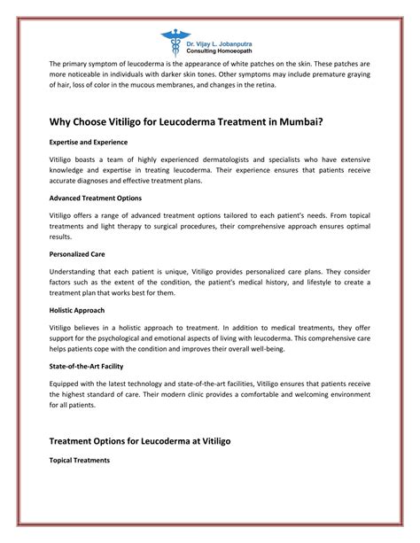 Ppt Effective Solutions For Leucoderma Treatment In Mumbai Powerpoint