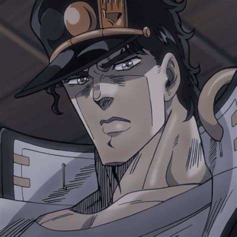 Download Jotaro Kujo From The Hit Anime Series Jojos Bizarre Adventure