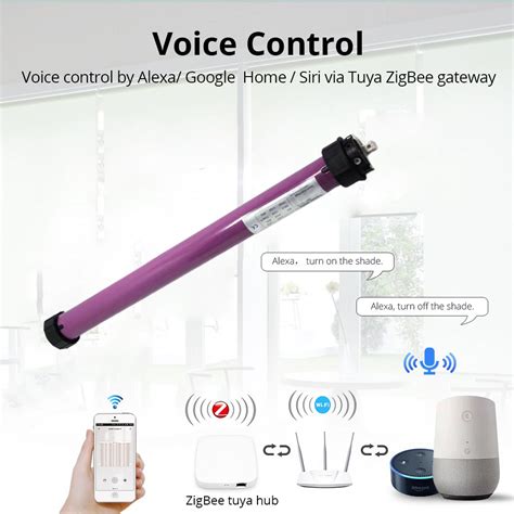 Smart Wifi Roller Shutter Motors Tubular Motors Φ59mm Suitable For Electric Roller Shutter Doors