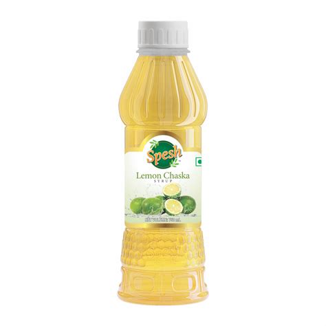 Spesh Lemon Chaska Syrup 750 Ml At ₹ 190bottle Lemon Syrup In