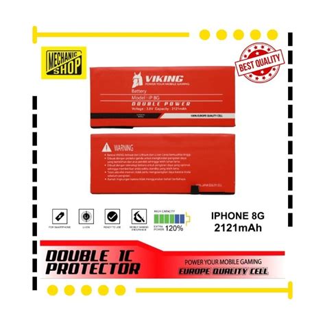 Jual Baterai Viking For Ip Double Power Shopee Indonesia