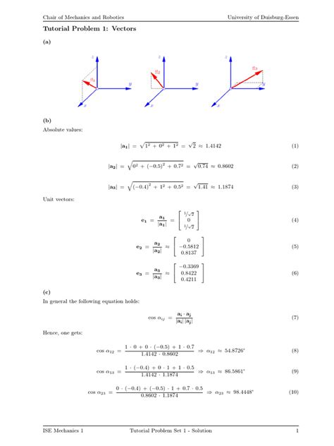 Tutorial Problem Set 1 3 Download Free Pdf Calculus Mathematical