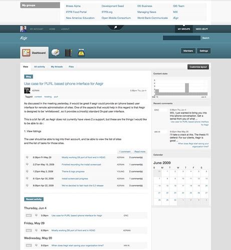 social intranet open atrium social network for internal use by laurel