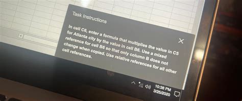 Solved Task Instructionsin Cell C Enter A Formula That Chegg Com