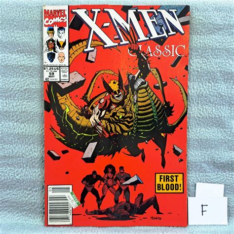 X Men Classic 59 Marvel Comics Mike Mignola Chris Claremont Dave