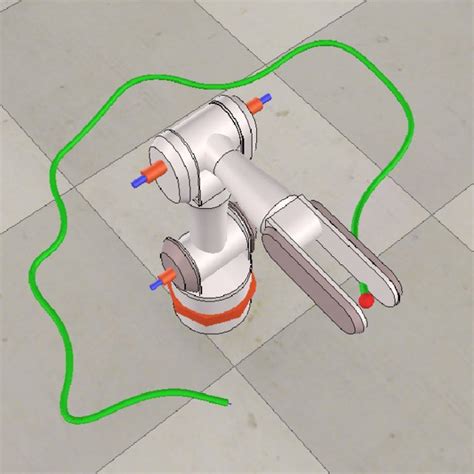 3 Dof Robot Manipulator In V Rep Robot Simulator Environment