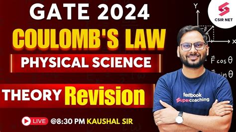 csir net vector revision with pyqs coulomb s law in physical science