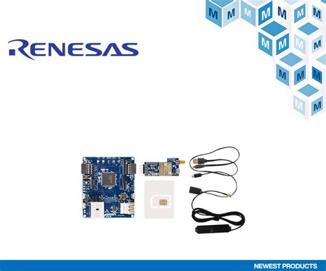 mouser now shipping renesas ck rx65n cloud kit for smart home and